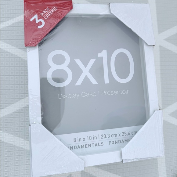 Accents | Nwt 8x1 Black Shadow Boxes Display Case 3pack | Poshmark